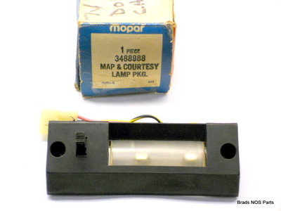 NOS MoPar 1974-75 Plymouth Chrysler Dodge MAP LIGHT PACKAGE 3488988 | eBay
