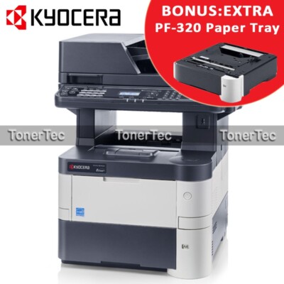 Kyocera ECOSYS M3040DN 3-in-1 Mono Laser Network Printer+BONUS:PF-320 ...