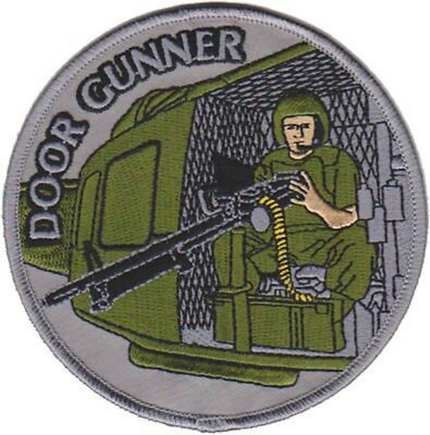 4" MARINE CORPS DOOR GUNNER COMBAT AIR CREW GREEN GREY EMBROIDERED ...