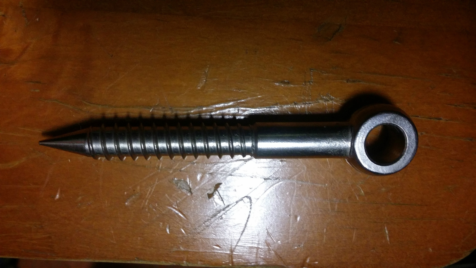 Lag Thread Ring Bolt Screw size 10mm M10 x 100mm, G316 Stainless Steel ...