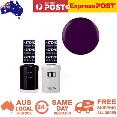 DND 457 Violet's Secret - Daisy Collection Nail Gel & Polish Duo 15ml ...