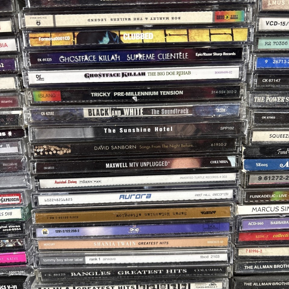 MASSIVE WHOLESALE CD LOT ROCK N ROLL CLASSIC ECLECTIC COLLECTOR RANDOM ...