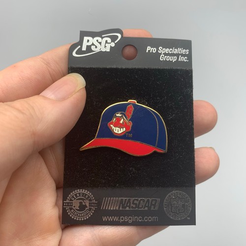 Collector Cleveland Indians Pin, Enameled Lapel Pin, Chief Wahoo ...