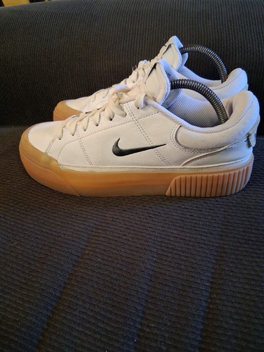 Nike Court Legacy Lift White Gum Green Platform FV5526-100 Women's Size ...