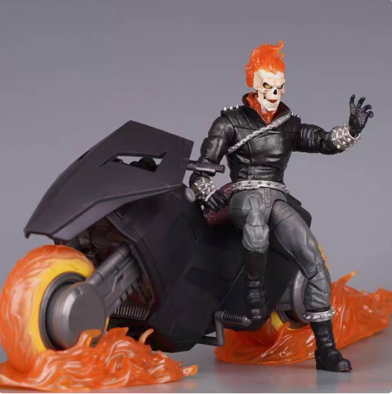 Marvel Legends Ghost Rider Danny Ketch with Motorcycle New Action ...