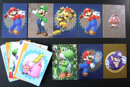 Trading Carrd SUPER MARIO, Lot de 28 cartes dont une ultra rare, Panini ...