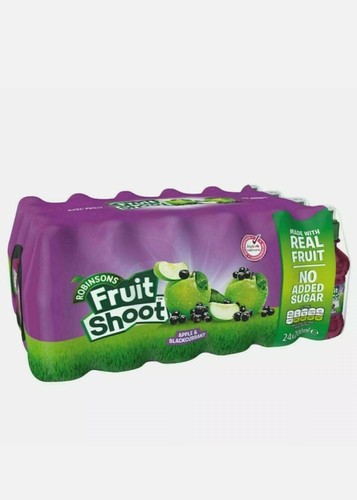 Robinsons Fruit Shoot Juice Drink 24 x 200ml Apple & Blackcurrant Cafe ...