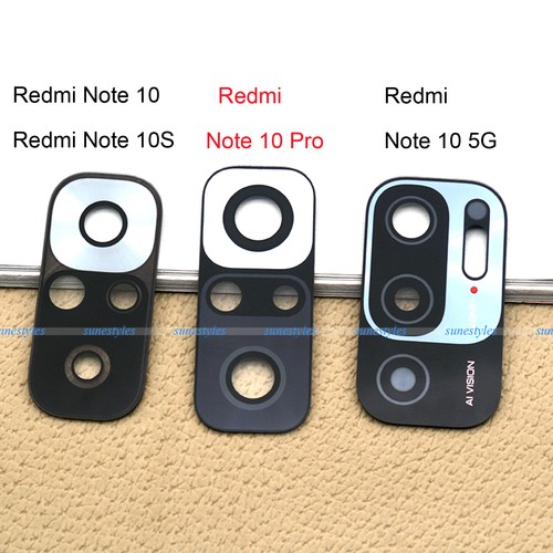 New OEM Back Rear Camera Glass Lens For Xiaomi Redmi Note 10 10S Pro ...