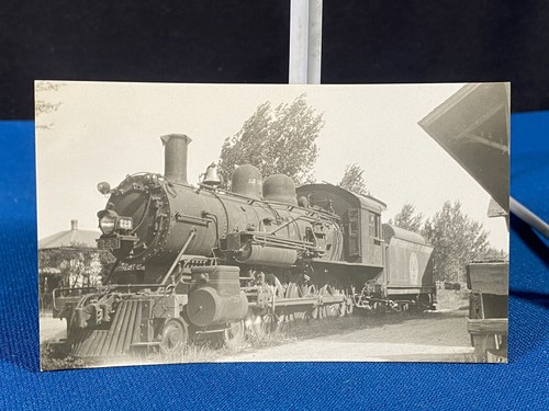 Chicago & Alton Railroad Steam Locomotive 223 Vintage Photo | eBay