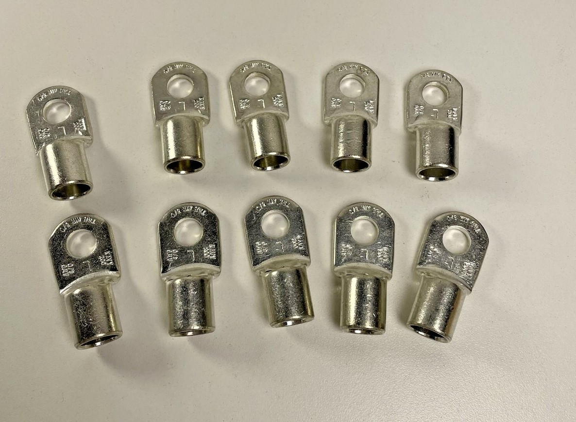 MS20659-156 TE Connectivity Ring Tongue Terminal LUG (3/0)AWG Lot of ...