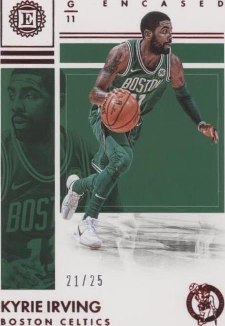 2017-18 Panini Encased - Kyrie Irving #37 Red /25 for sale online | eBay