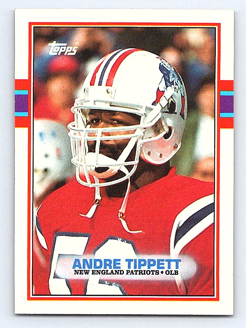 1989 Topps #196 Andre Tippett - FREE SHIPPING | eBay