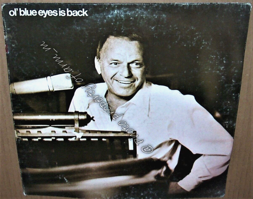 FRANK SINATRA - "ol' blue eyes is back" - MUSIC / LP RECORDS - GOOD ...