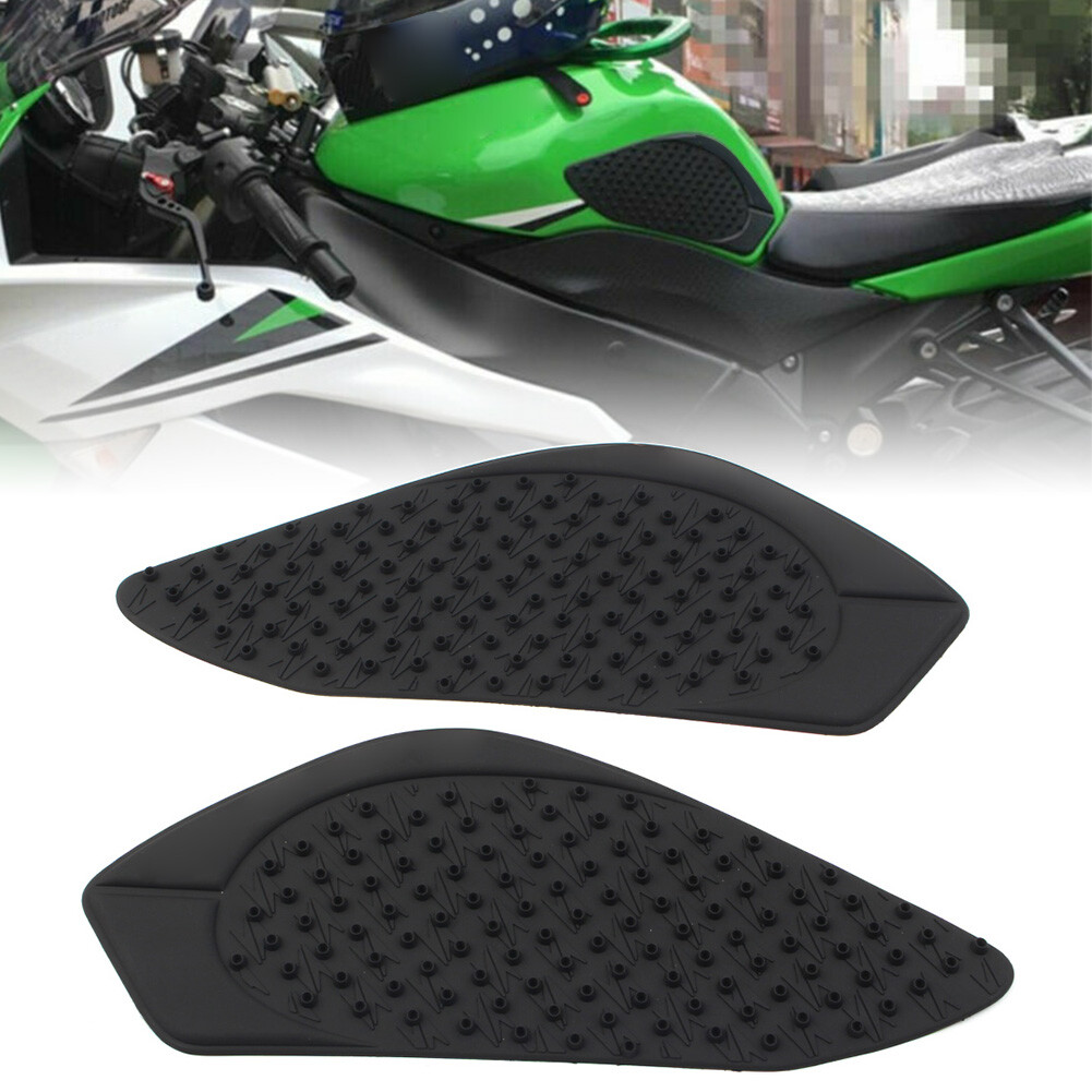 Tank Side Pad Gas Fuel Knee Grip Sticker For Kawasaki Ninja ZX6R ZX636 ...
