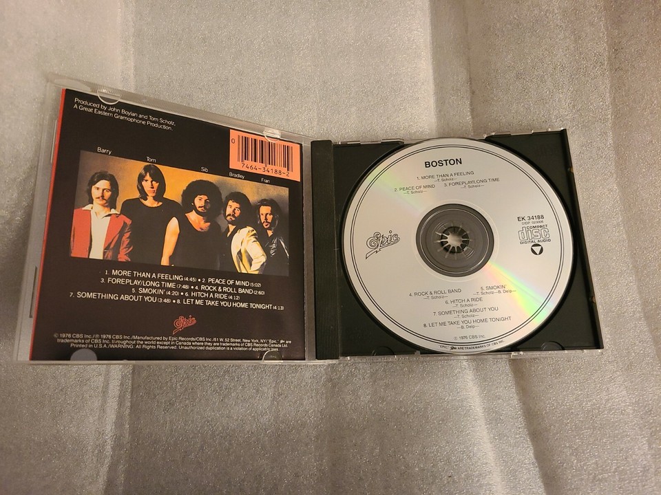 Vintage 1976 — Boston : Boston Rock 1 Disc CD includes More Than A ...