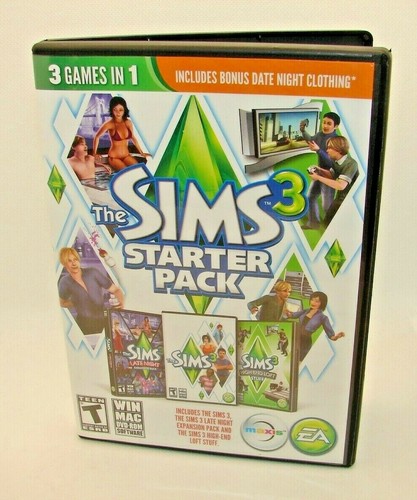 Sims 3: Starter Pack (Windows/Mac, 2013) NOB!!! | eBay