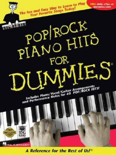 Pop/Rock Piano Hits for Dummies: A Reference for the Rest of Us! - GOOD ...