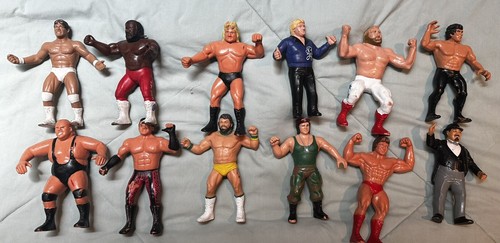 VINTAGE 1988 WWF LJN WRESTLING Assorted TOY ACTION FIGURES COLLECTION 1 ...