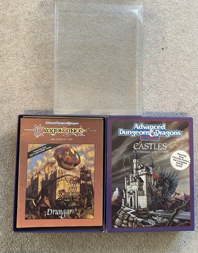1990 - AD&D 2nd Ed. Castles Box Set 1056 TSR Advanced Dungeons ...