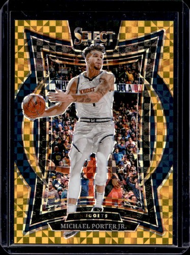2024-25 Select Michael Porter Jr. Gold Prizm #10/10 Nuggets | eBay
