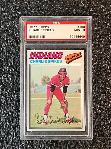 1977 Topps - Charlie Spikes #168 for sale online | eBay
