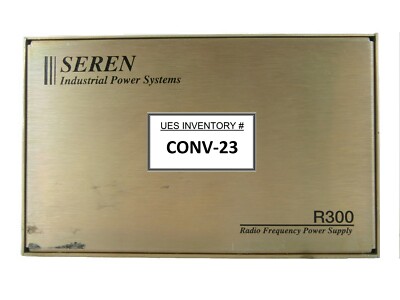 Seren IPS Industrial Power Systems R300 RF Power Supply Tested Working ...