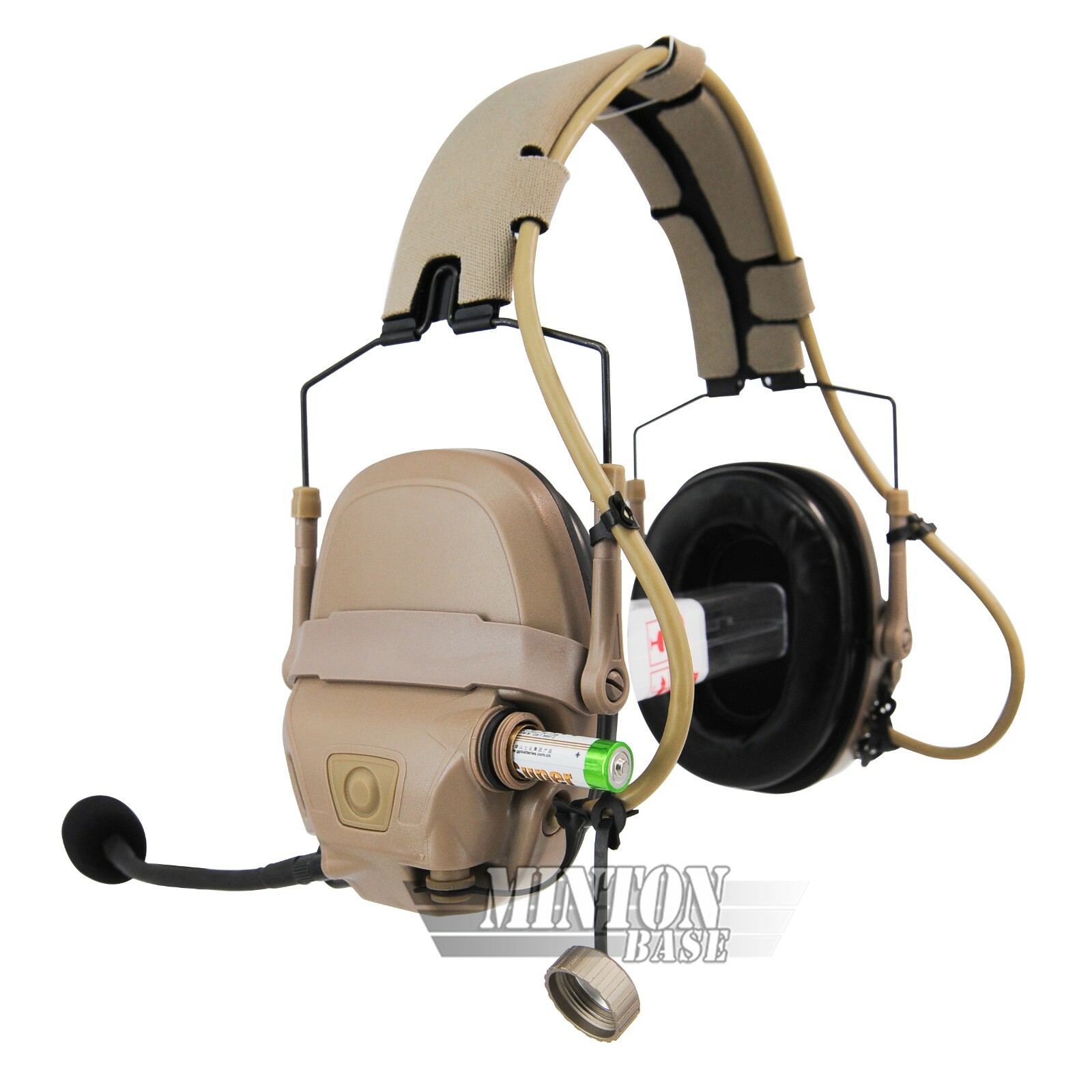 FCS AMP Tactical Noise Reduction Communication Headset & V20 V60 PTT | eBay