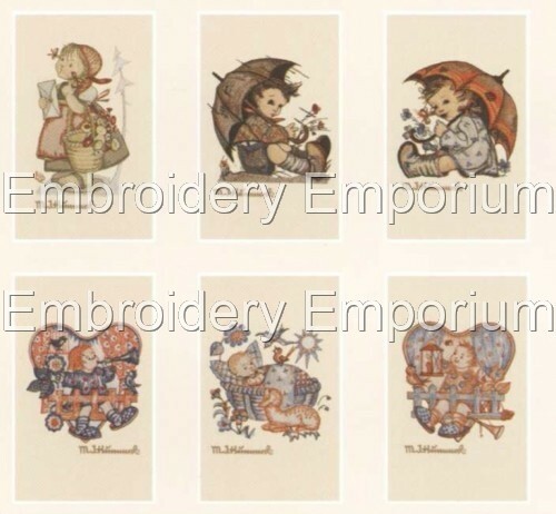 MACHINE EMBROIDERY DESIGNS USB - HUMMEL ORIGINALS COLLECTION 5X7 ...