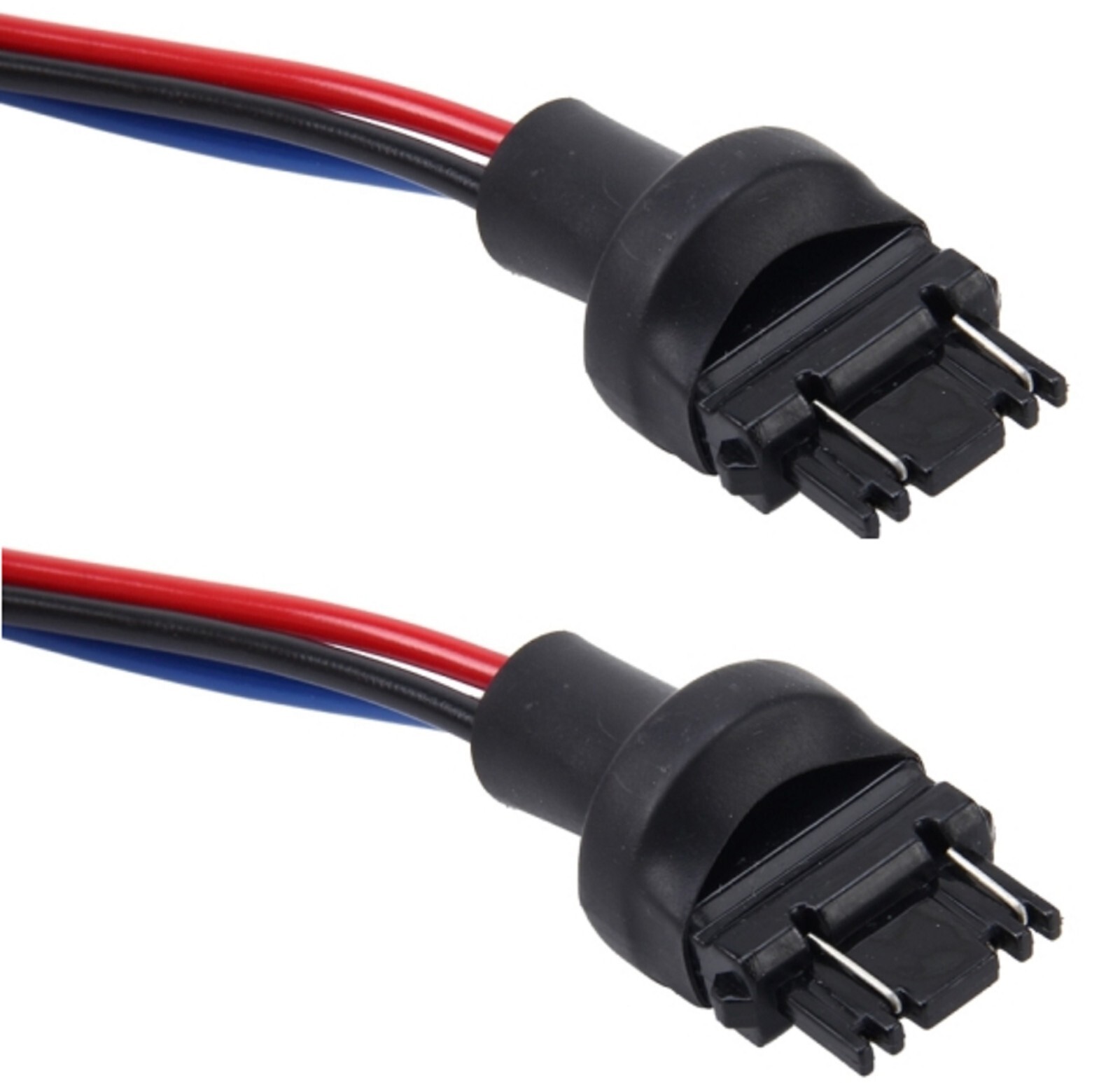 Pigtail Wire Male Socket 3157 T25 Two Harness Cable Front Turn Signal ...