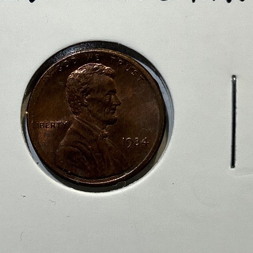 1984 Lincoln Penny Offset Die Rim Error Double Rim | eBay