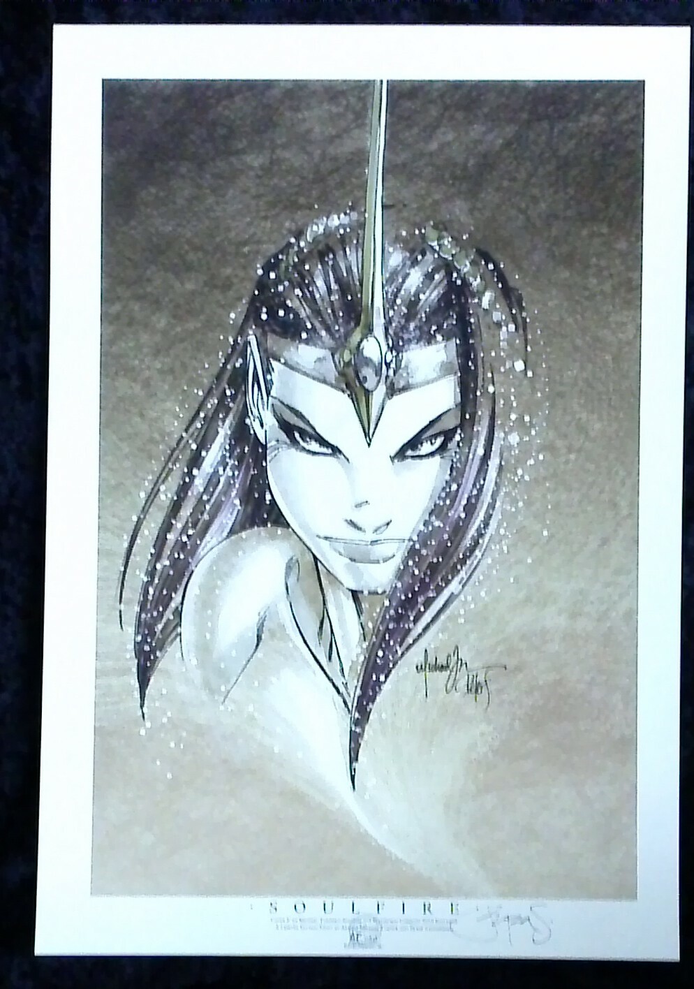 SOULFIRE #4F PITTSBURG CON AP EDITION ART PRINT TURNER & PETER ...