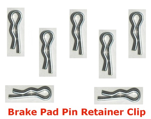 RETAINING R CLIPS PINS TO SUIT BRAKE DISC PAD (SMALL) STEEL CLIP ...