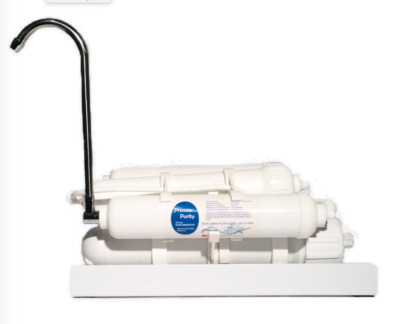 Counter Top RO Reverse Osmosis Drinking Water Filter 4 Stage-Low ...