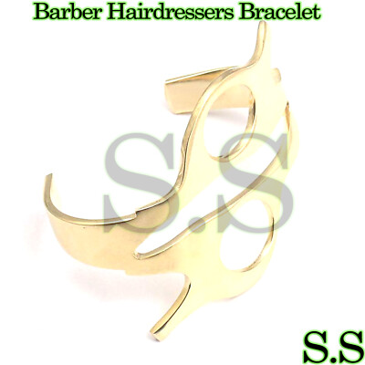 NEW Scissor Shear Style Bracelet Salon Barber Stylist Jewelry GOLD | eBay