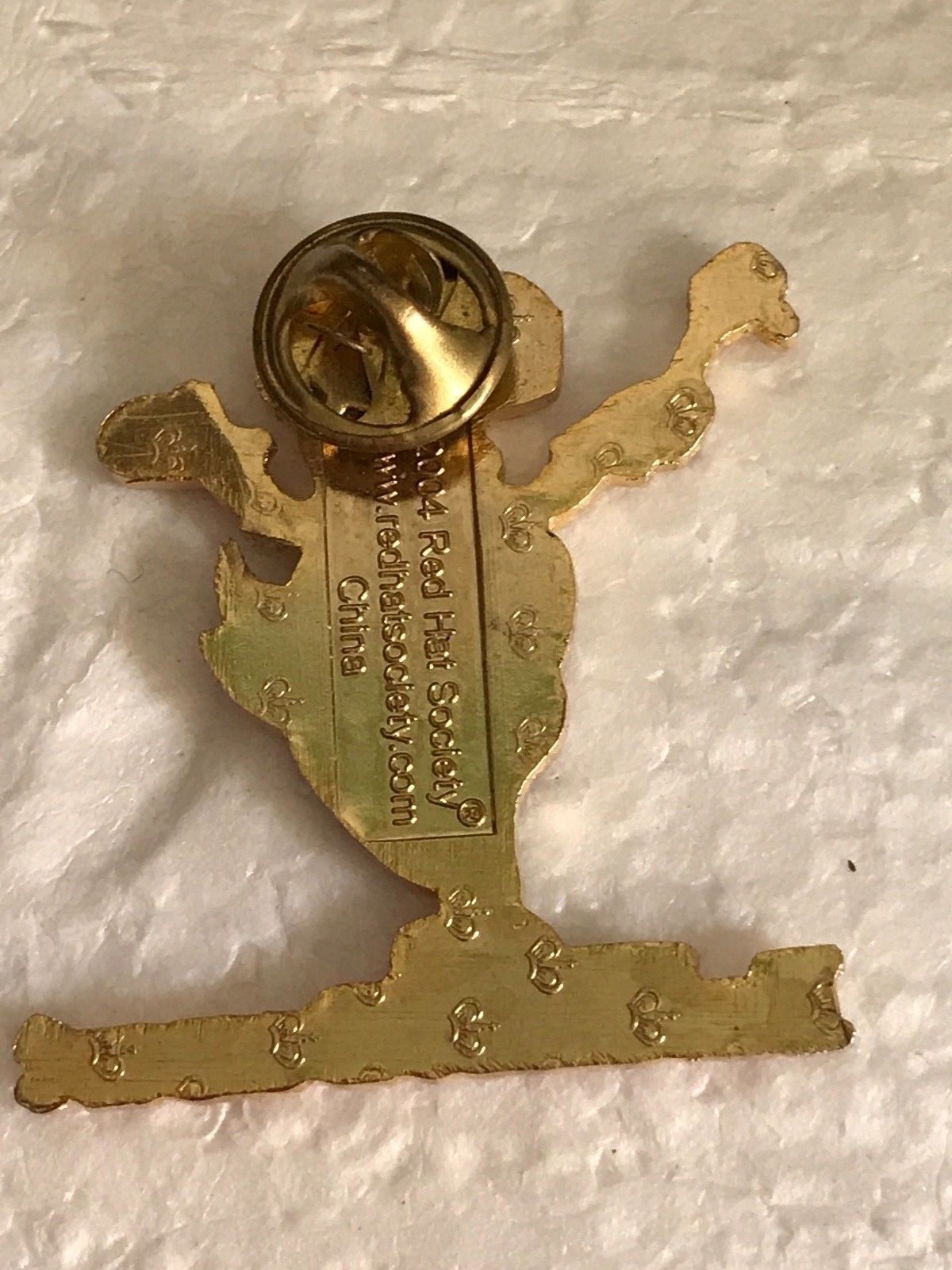 Red Hat Society Lapel Pin EAT MORE DESSERT ~ FREE SHIPPING! nj | eBay