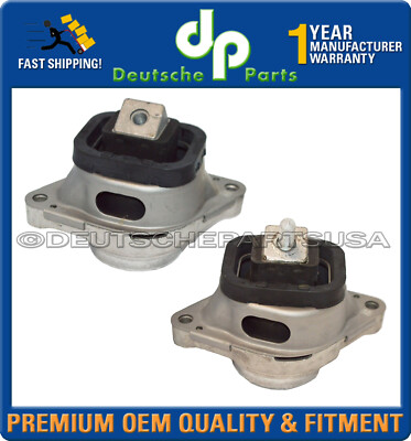 For Land Rover Range Rover 10-12 LH RH Engine Mounts LR010745 LR010746 ...