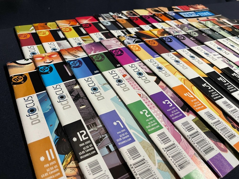 2004 DC Focus Comics Lot; Hard Time; Touch; Fraction; 24 Comics Total ...