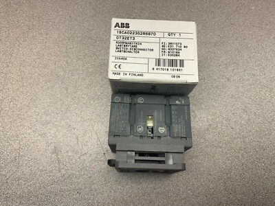 NEW IN BOX ABB OT32ET3 DISCONNECT SWITCH 1SCA022352R6870 | eBay
