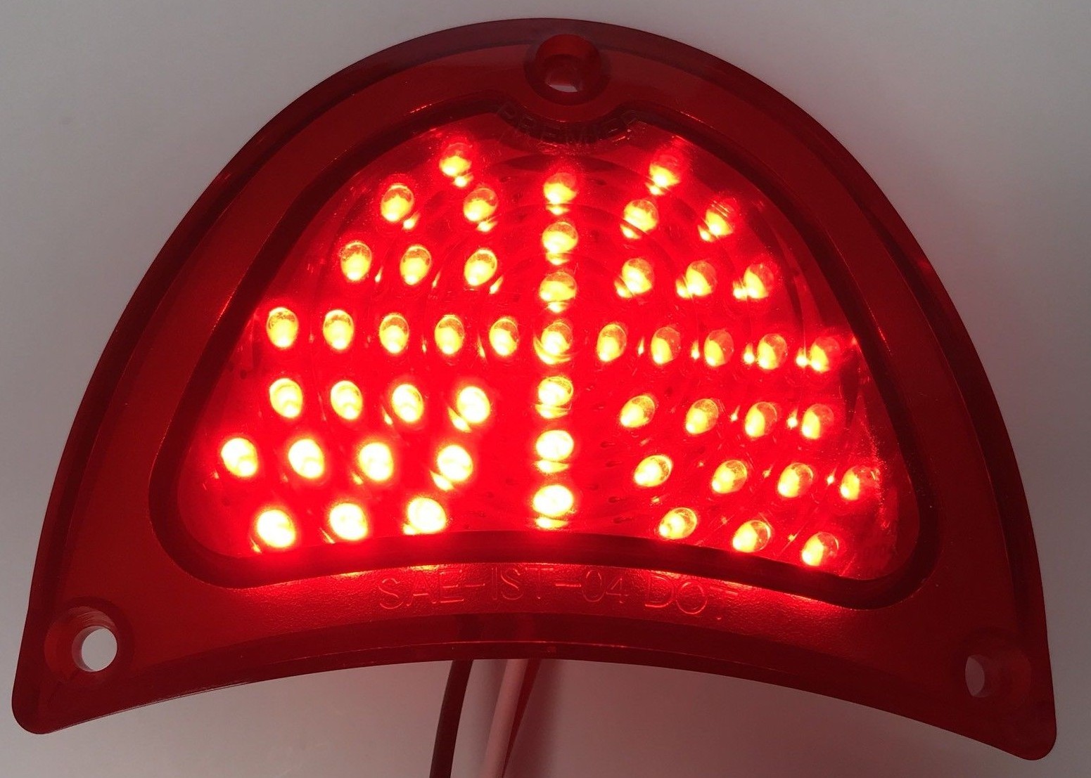 Pair 1957 57 Chevy LED Tail Light & Reverse Lenses Kit 150 210 Belair ...