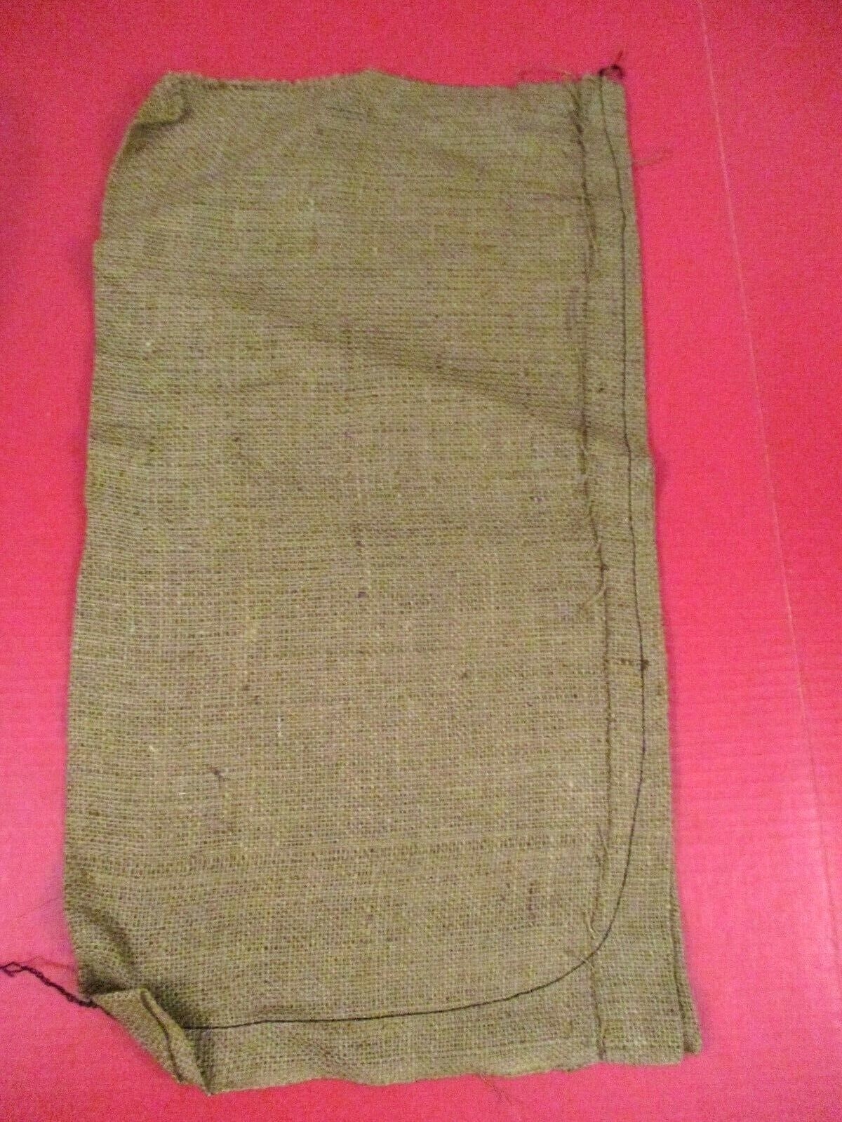 WWII Era US Army Khaki Burlap Sandbag or Sand Bag - Original - RARE #3 ...