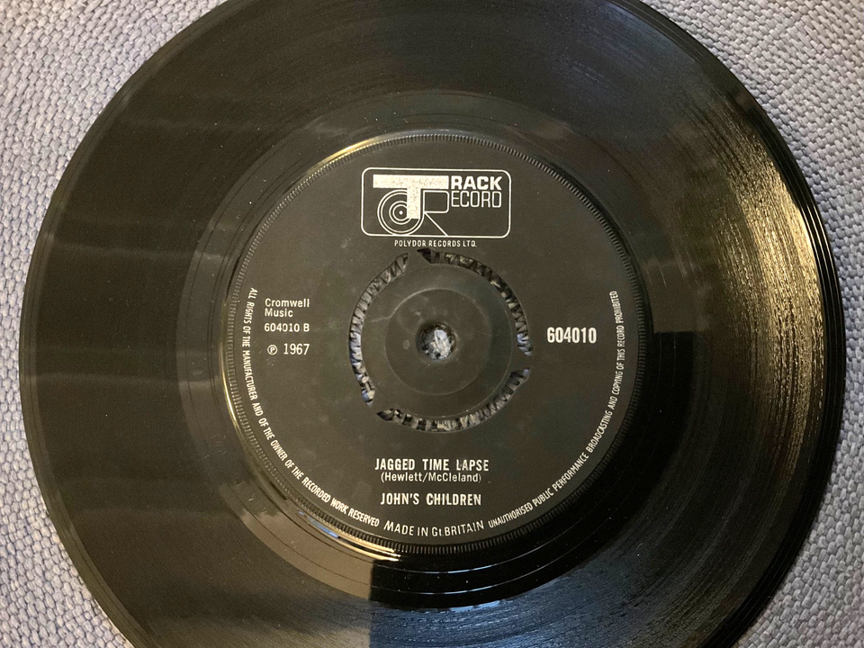 JOHN'S CHILDREN - GO-GO GIRL rare UK 1967 / MOD PSYCH / MARC BOLAN / EX ...