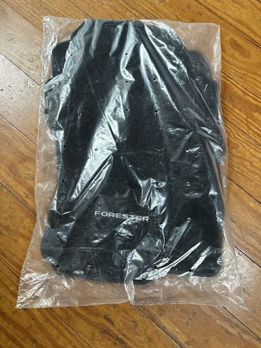 Subaru Forester Base Model Floor Mats Black carpet Fabric 4 pieces New ...