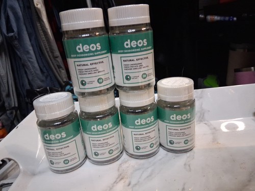 AUTHENTIC! DEOS Internal Deodorant Supplement – Full Body Deodorizer ...