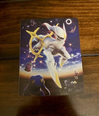 Pokémon Binder Vintage 2009 Pokemon Center Japanese Arceus DPT4 Mini | eBay