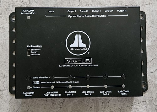 JL Audio VXi-HUB: JLid™ Comm & Optical Audio Network Hub for VXi ...
