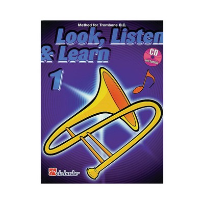 Look, Listen & Learn Method Book Part 1 (Trombone (B.C.)) Play-Along ...
