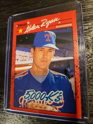 1990 Donruss - Nolan Ryan #659 5000 K's Multiple Error Card. | eBay