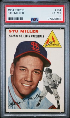 1954 Topps #164 Stu Miller PSA 6 | eBay