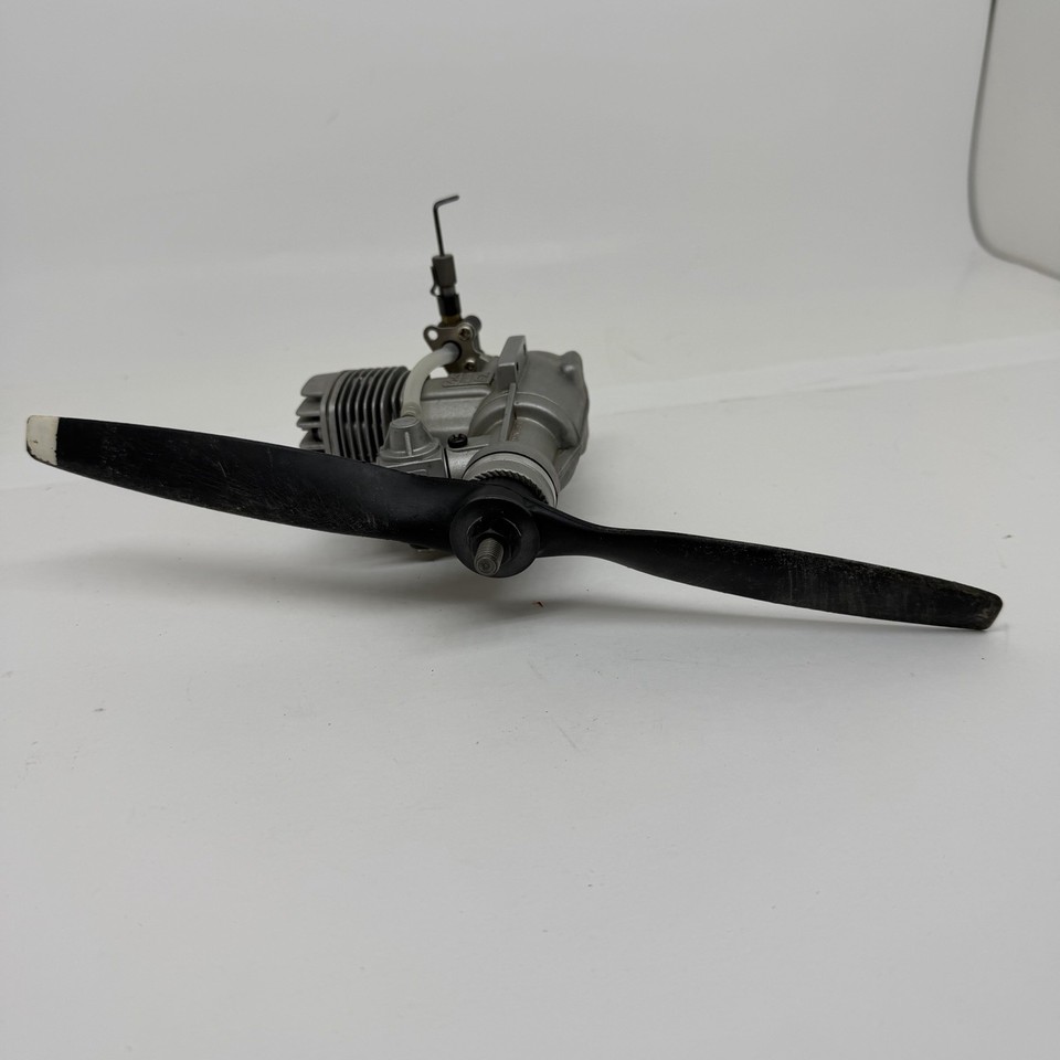 OS MAX FX 46 RC Airplane Engine with Muffler And Propeller Untested | eBay