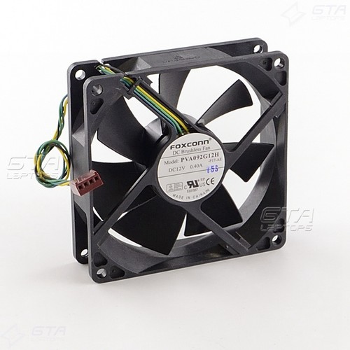 Foxconn PVA092G12H Cooling Fan 12V 0.4A 4Pin 92x92x25mm | eBay